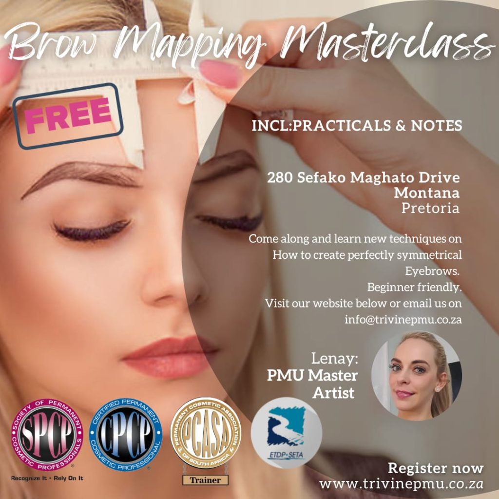 FREE!!! BROW MAPPING MASTERCLASS - 4GVN Suppliers